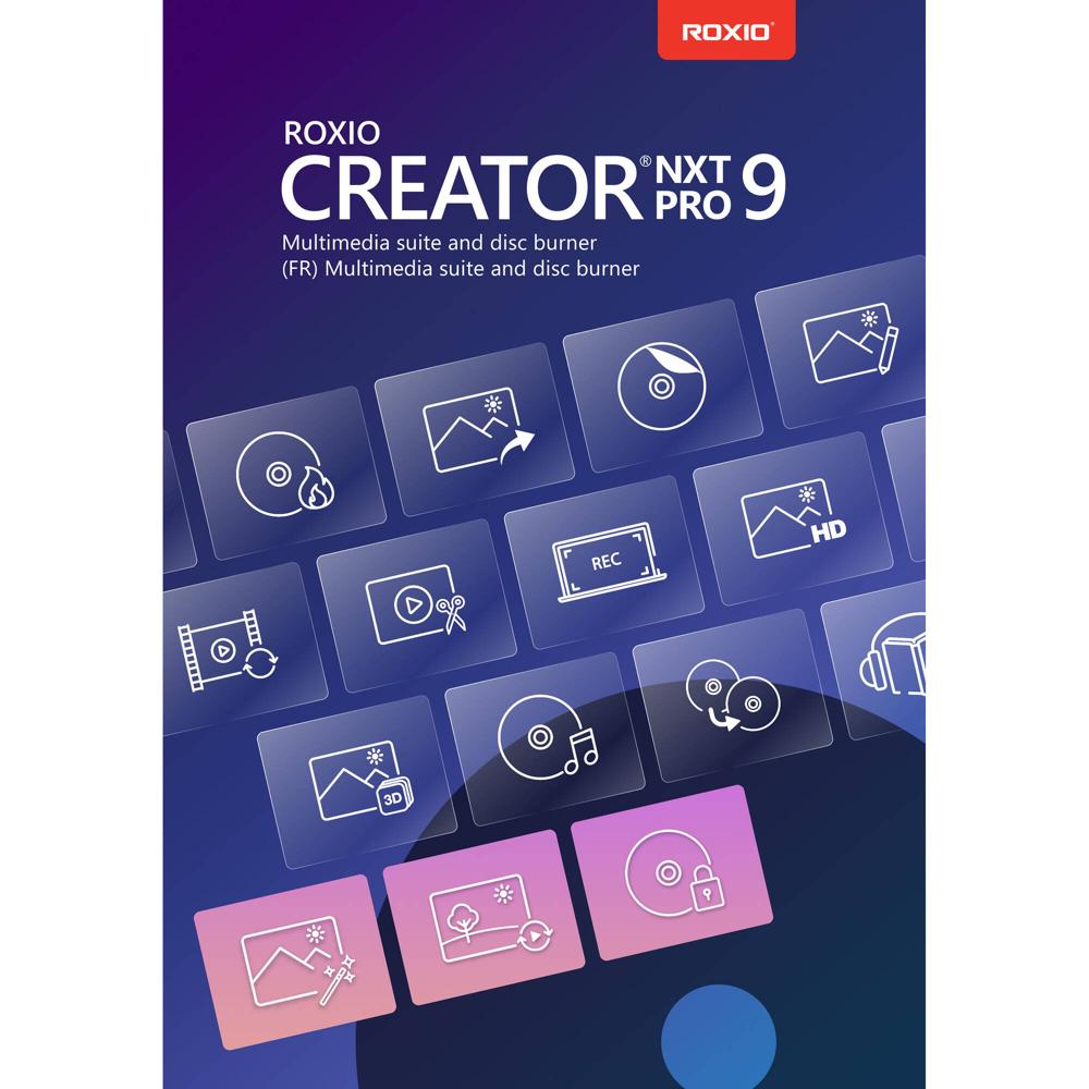 Roxio Creator NXT Pro 9 (Windows, DVD with Download Code) - Real Plaza