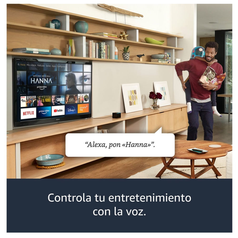 Fire TV Cube 4k dispositivo de transmisión con alexa - Real Plaza