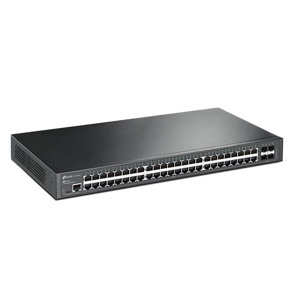 TP-LINK SG3452 Switch 48 Puertos Gigabit 4SFP Omada L2 - Real Plaza