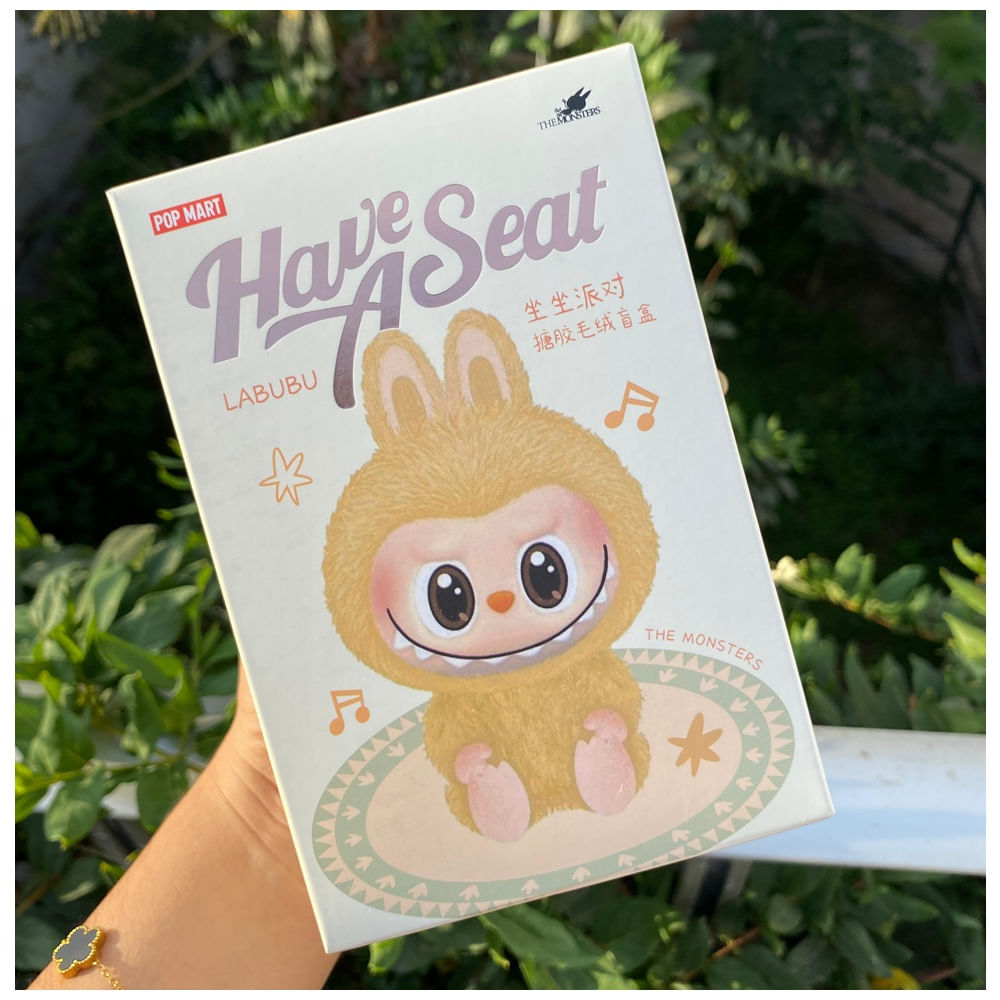 Llavero Peluche Labubu Have a Seat Replica Chafufu - Real Plaza