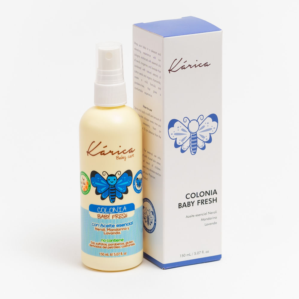 Colonia Baby Fresh Kárica Natural 150 ML - Real Plaza
