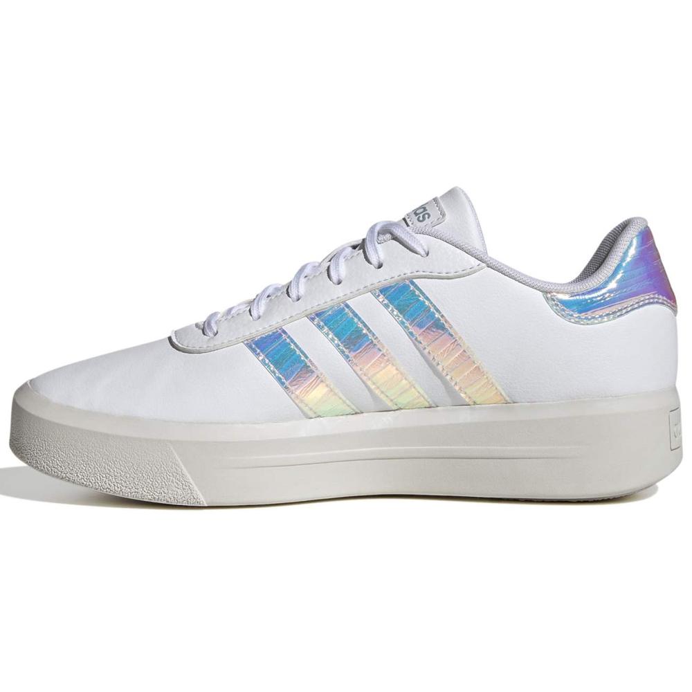 Zapatillas Adidas Mujer Urbanas Court Platform - Blanco IG8606 - Real Plaza
