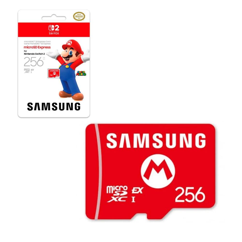 Micro Sd Samsung Express 256GB para Nintendo Switch 2 - Real Plaza