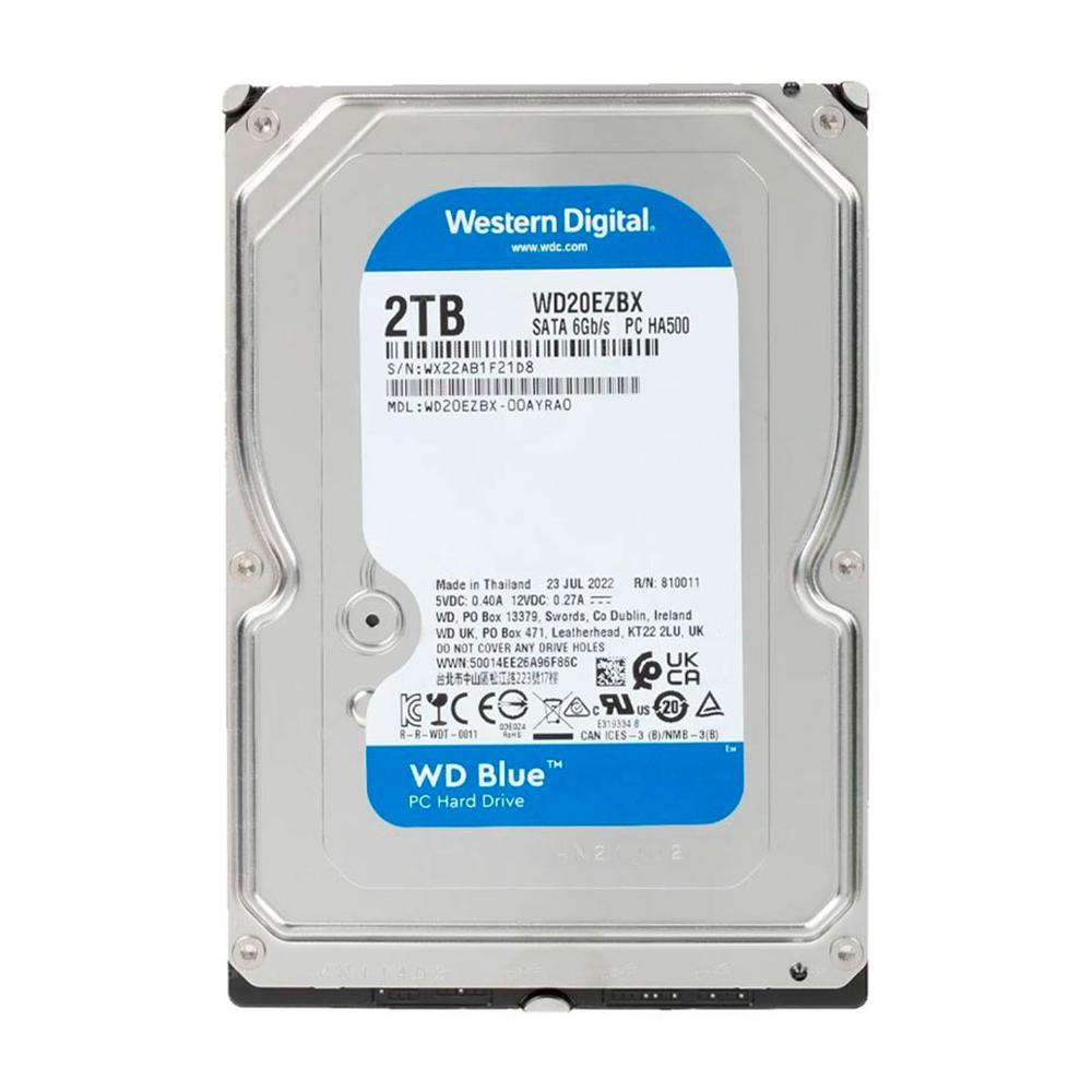 Western Digital WD20EZBX Disco duro Blue 2TB Cache 256MB - Real Plaza