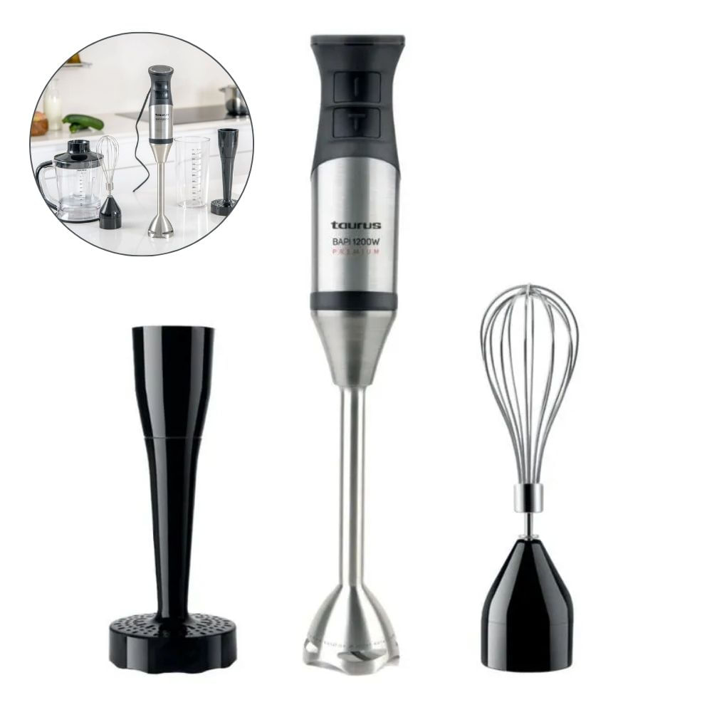 Batidora de Inmersion Taurus Bapi 1200 Premium Complete - Real Plaza