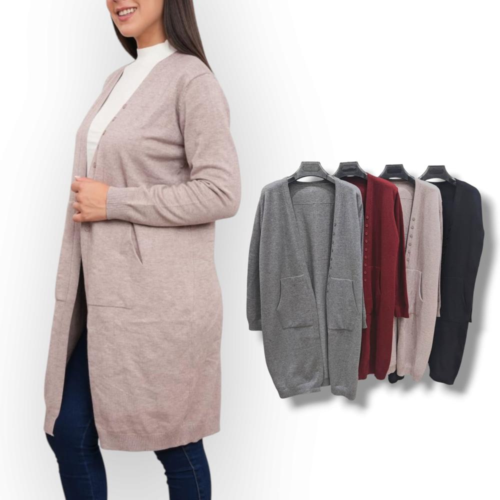Abrigo Mujer Finita Import Jul-48 Color Palo Rosa - Real Plaza