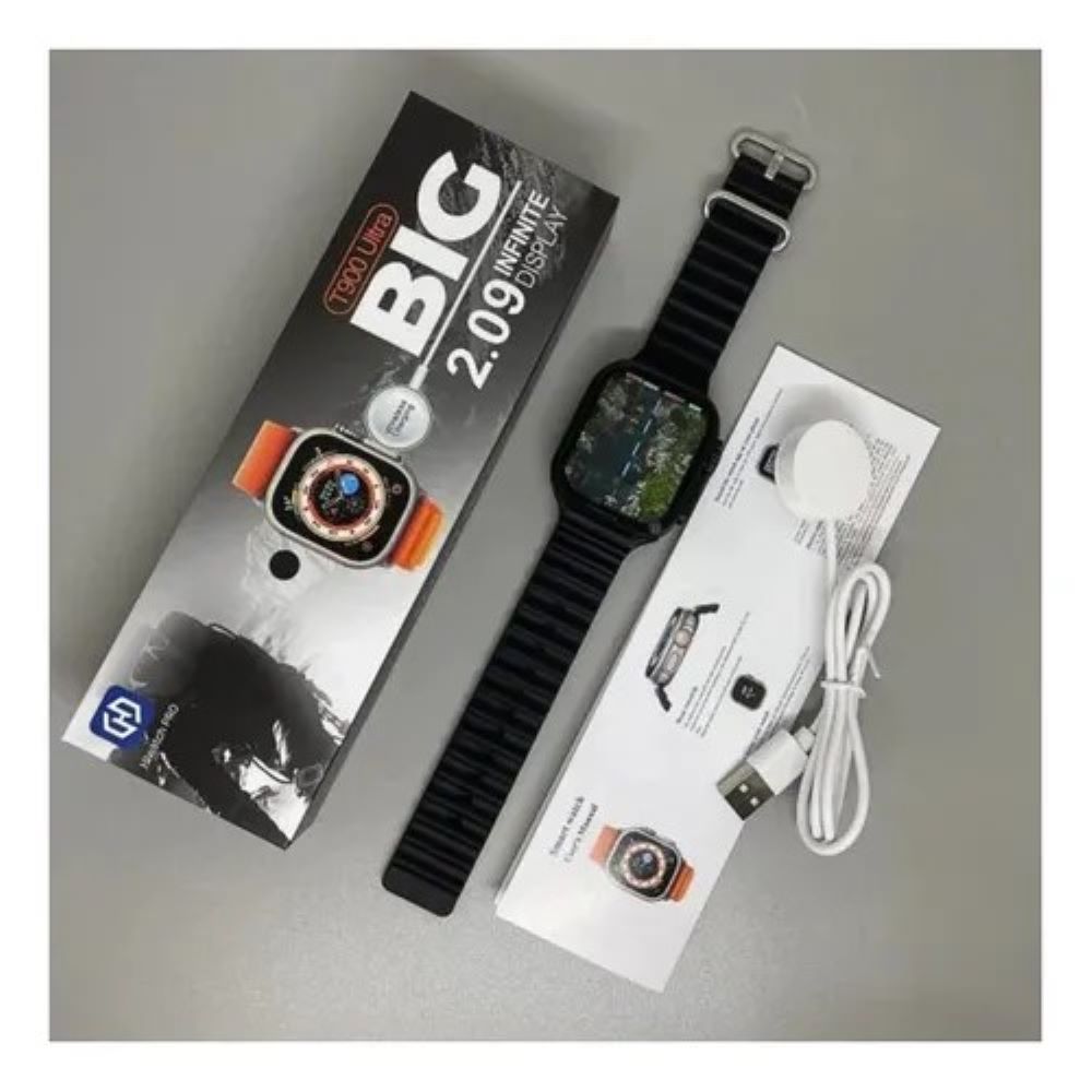 Smartwatch t900 ultra big negro - Real Plaza