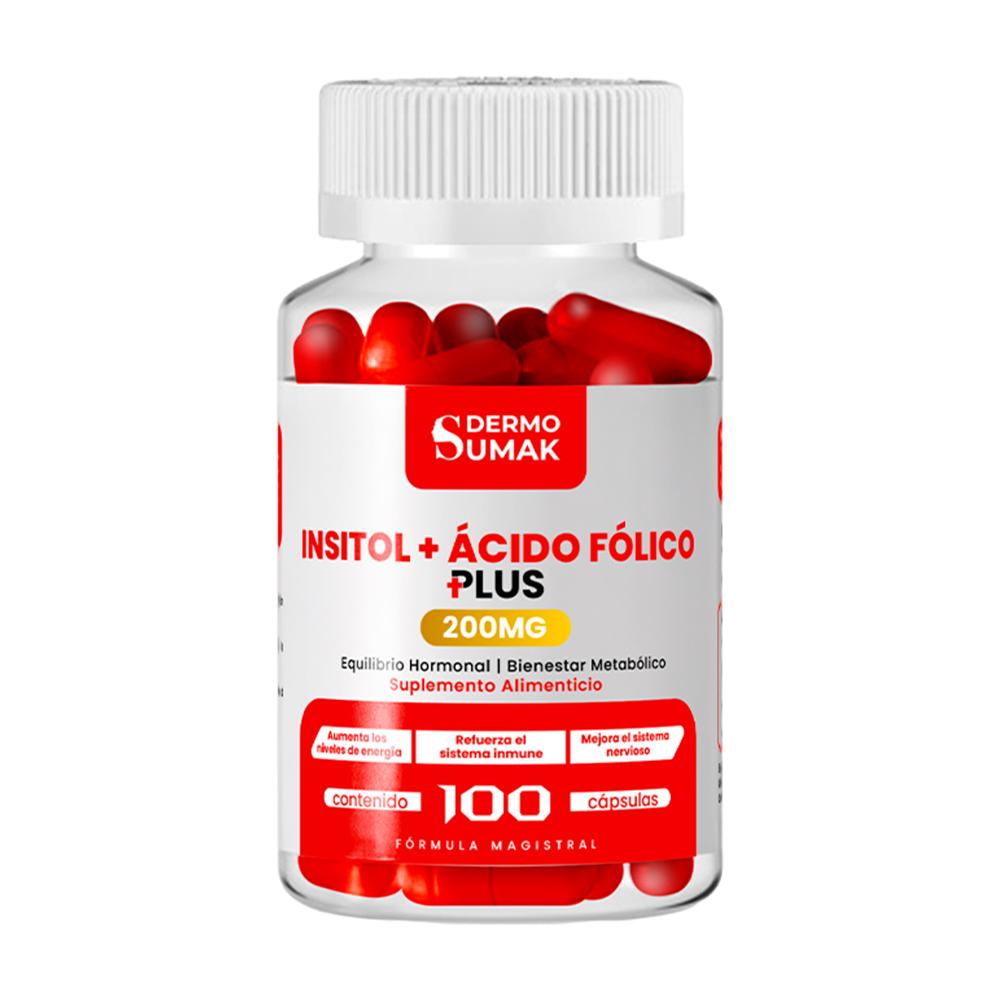 Inositol Acido Folico 100mg 100 Cap Dermo Sumak - Real Plaza