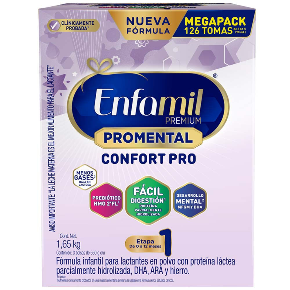 Fórmula Infantil ENFAMIL Promental Confort Pro Caja 1.65kg - Real Plaza
