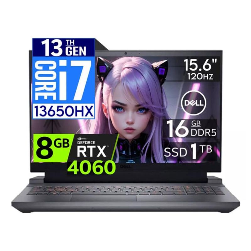 Laptop Dell G15 G5530 Core I7 13650hx Ram 16gb 1tb Ssd Video Rtx 4060 - Real Plaza