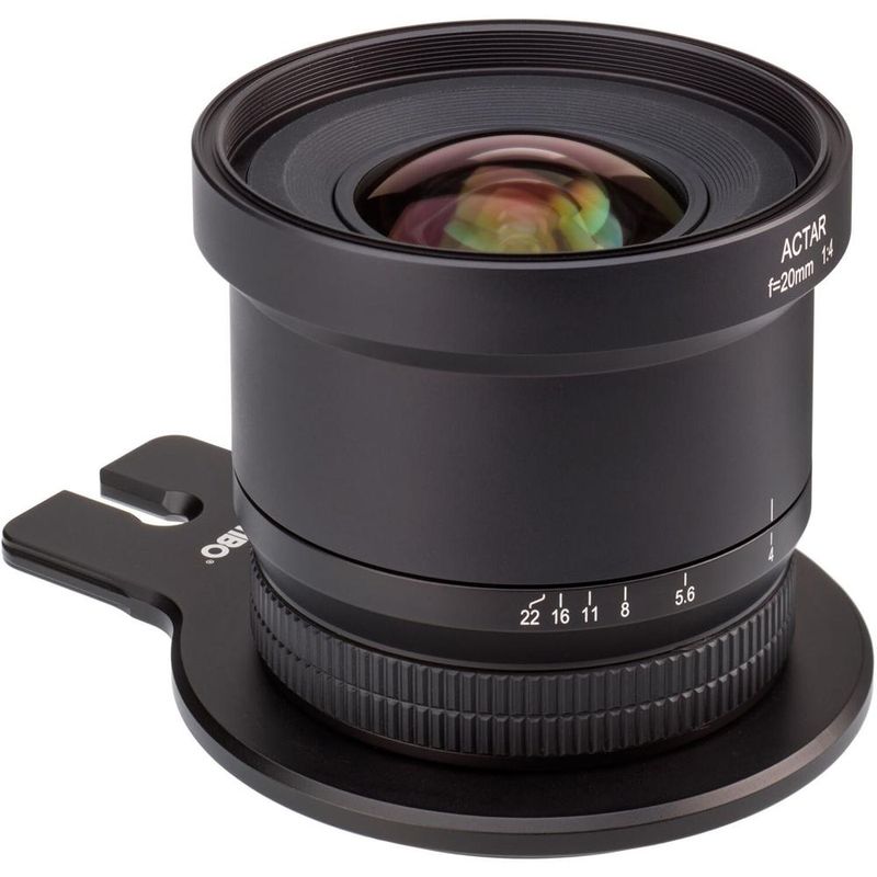 Cambo ACTAR-20 Lente de 20mm f/4 con Placa para Cámaras del Sistema Actus - Enfoque Manual ...