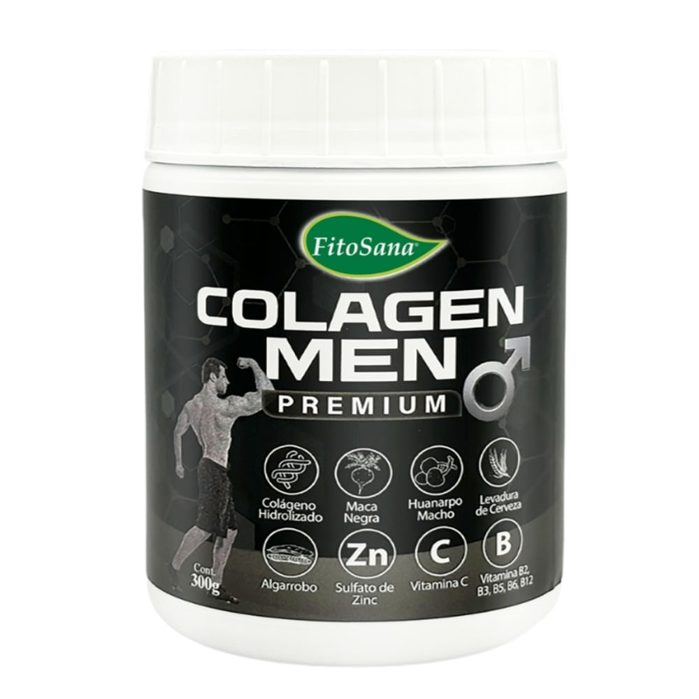 Colagen Men Premium Fitosana - Colageno Hidrolizado 300g - Real Plaza