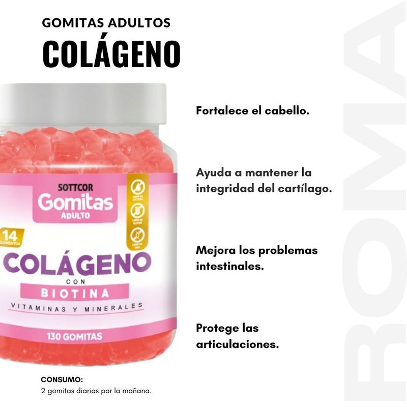 PACK 2 GOMITAS GOFOS PARA NIÑOS + COLAGENO ADULTOS 130 UND - Real Plaza