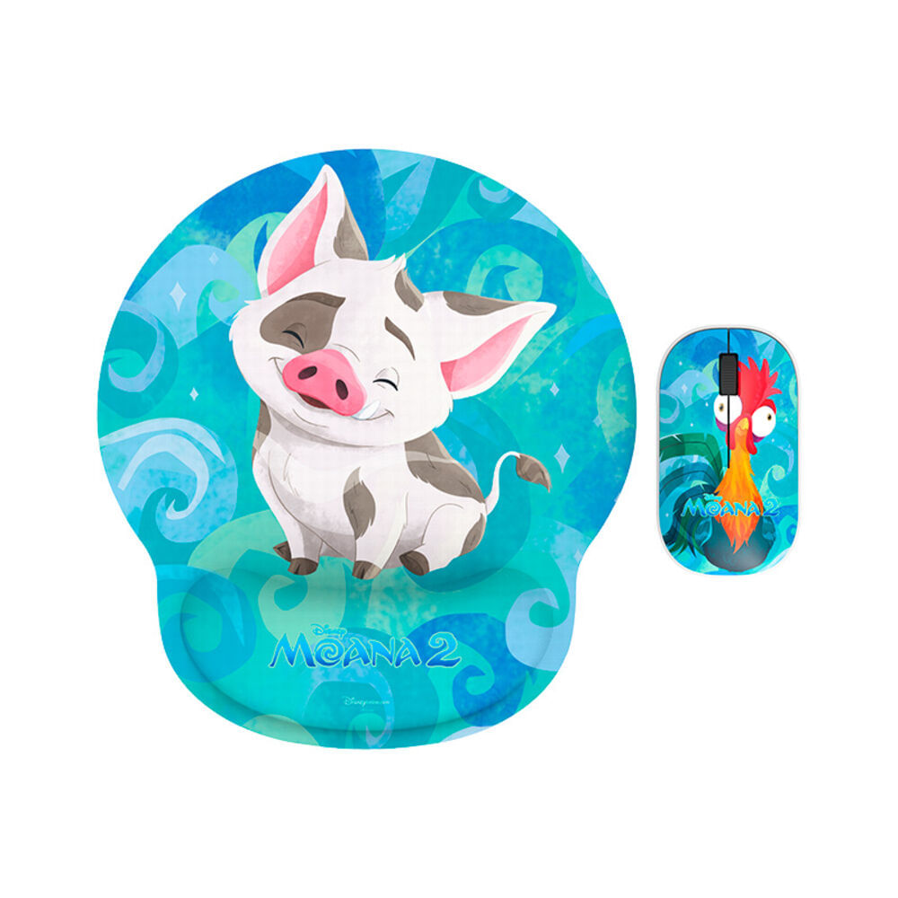 Combo Mouse Y Mousepad XTECH XTM-DKT4MO Disney Moana 2 - Real Plaza