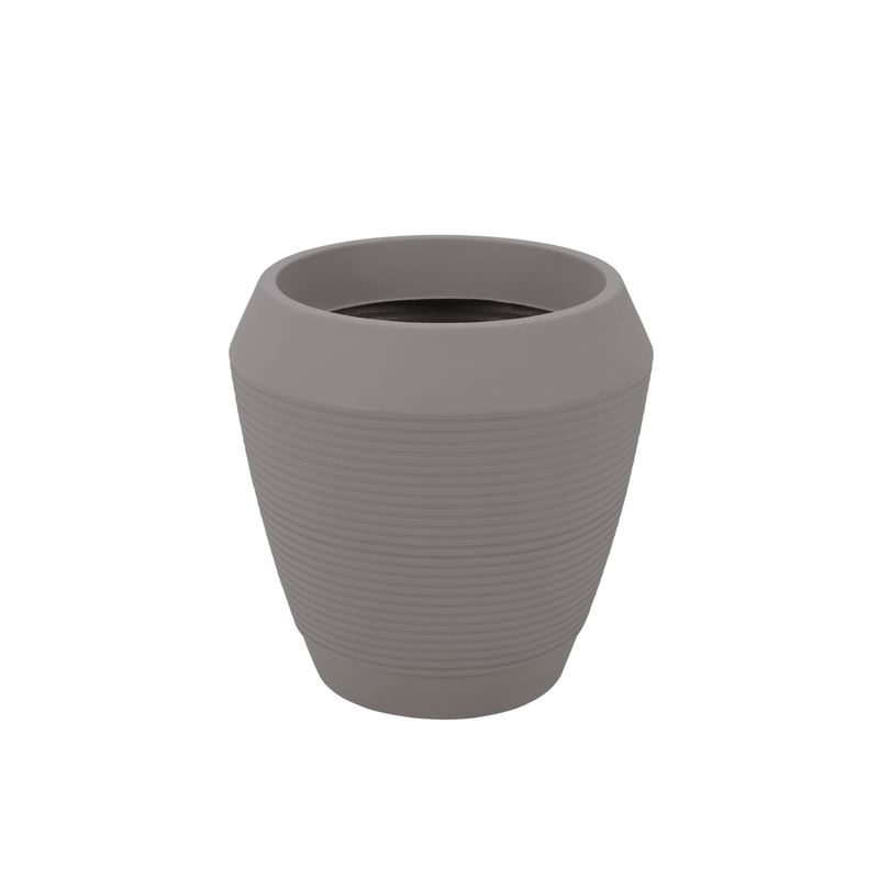 Maceta Tramontina Egípcio en Polietileno Concreto 54 cm - Real Plaza