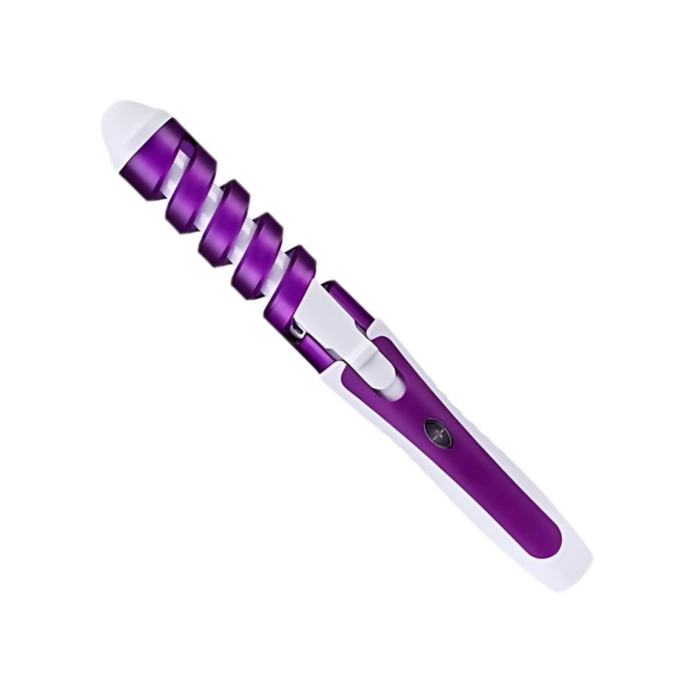 Rizadora De Cabello Pinza Espiral Ondas Bossney Nhc-5300 Morado - Real ...