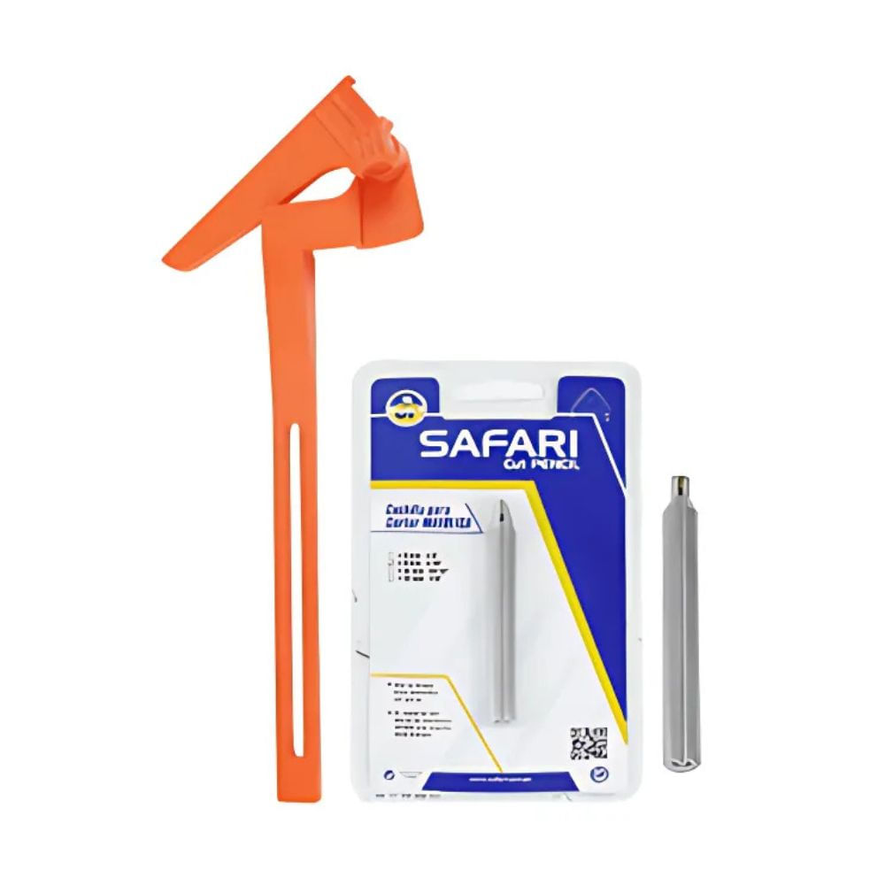 Corta Mayólica Básica 24Pulg 60cm con Rodel y Maletin Safari - Real Plaza