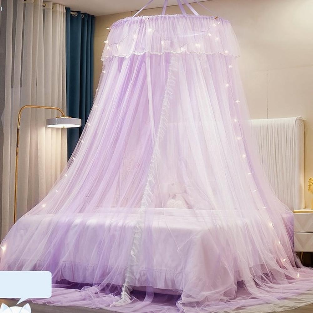 MOSQUITERO PRINCESA Para Cama QUEEN VIOLETA - Real Plaza