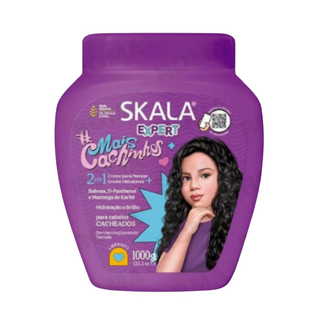 PACK 3 CREMA TRATAMIENTO CAPILAR SKALA MAIS CACHINHOS - Real Plaza