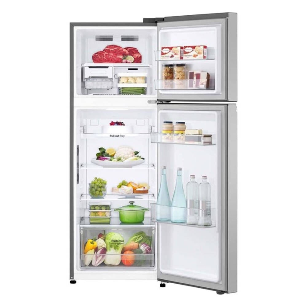 Refrigeradora LG Top Freezer Door Cooling 241L GT24BPP Plateado - Real ...