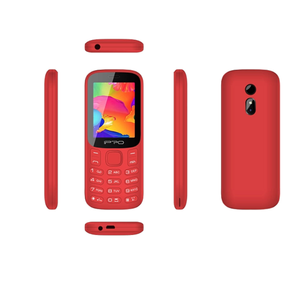 Celular Ipro A20 2G Beteria 1400mAh,Radio FM Inalambrico,Naranja - Real Plaza