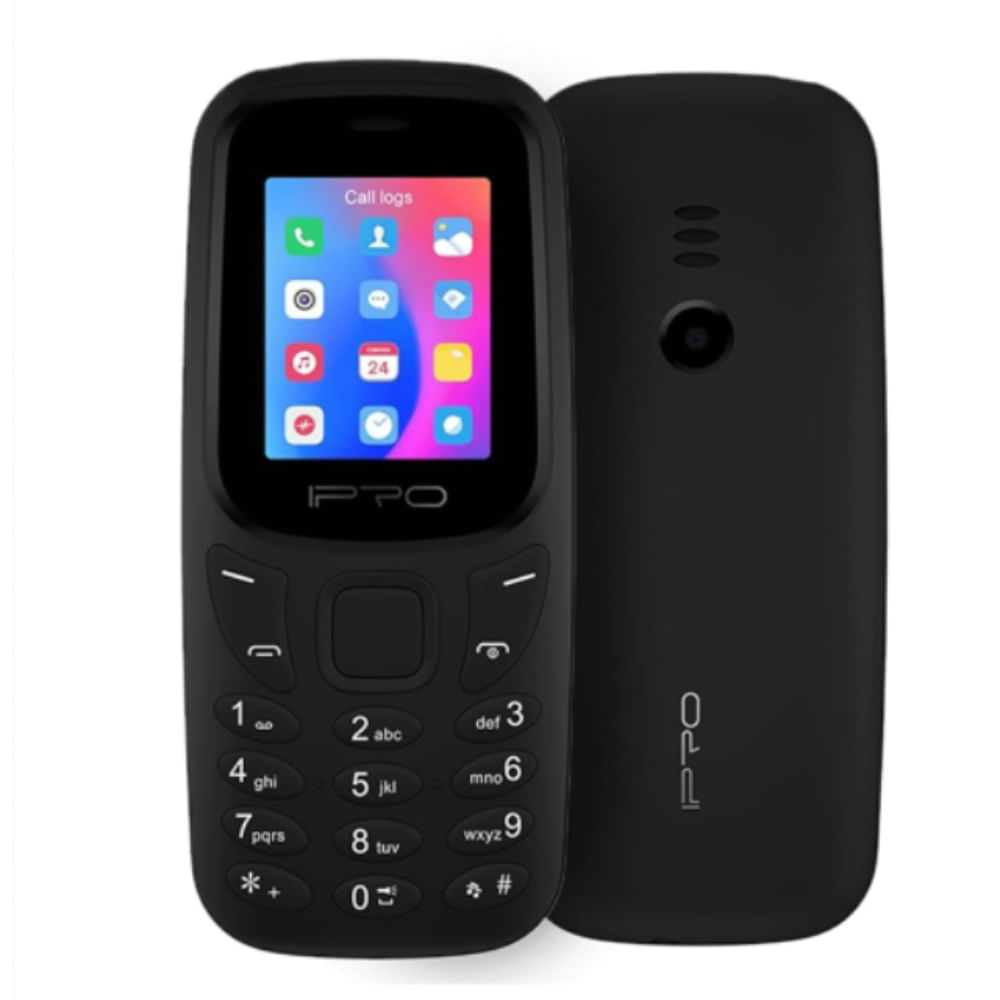 Celular Ipro A21 MINI 2G Beteria 800mAh,Radio FM Inalambrico, Negro - Real Plaza