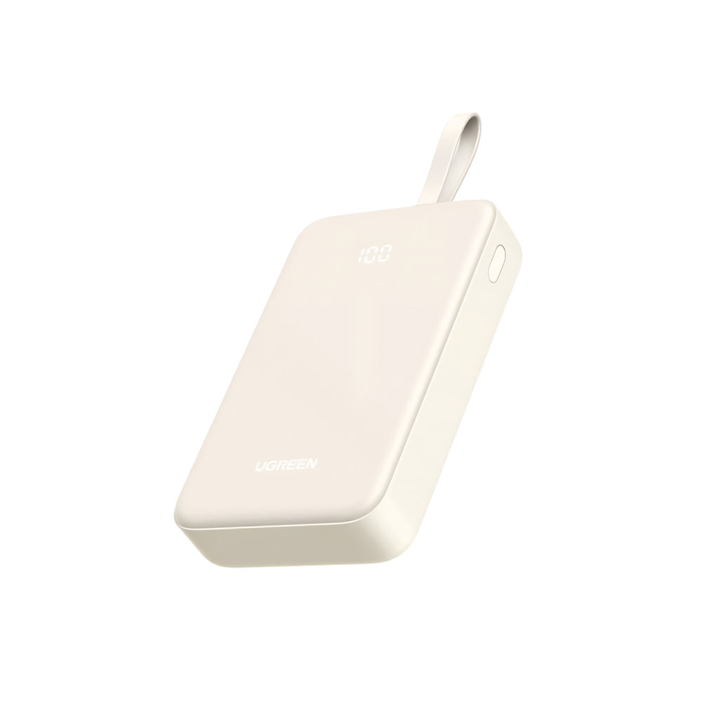 Power Bank UGREEN PB505 20000mAh 22.5W con Cable USB-C Integrado - Real ...