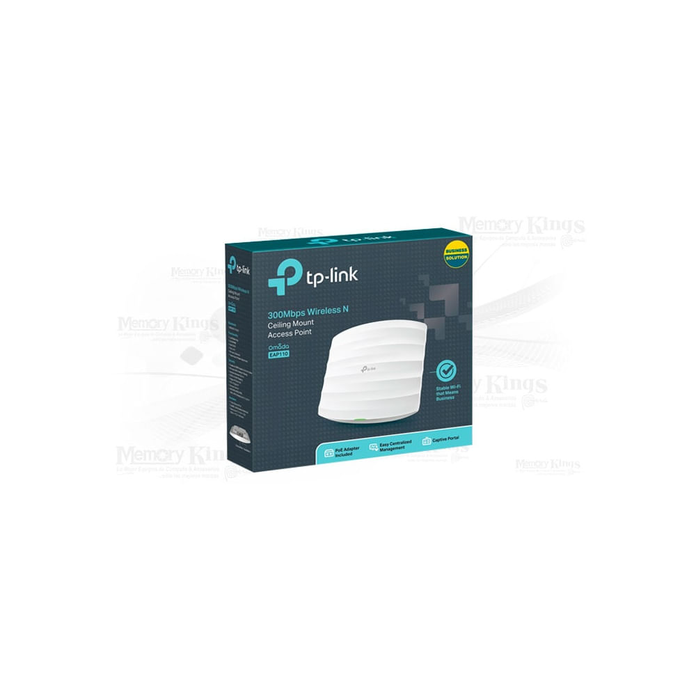 Tp-Link Eap110 Access Point Poe De Techo, 2.4Ghz, Ideal Para Redes Wifi ...