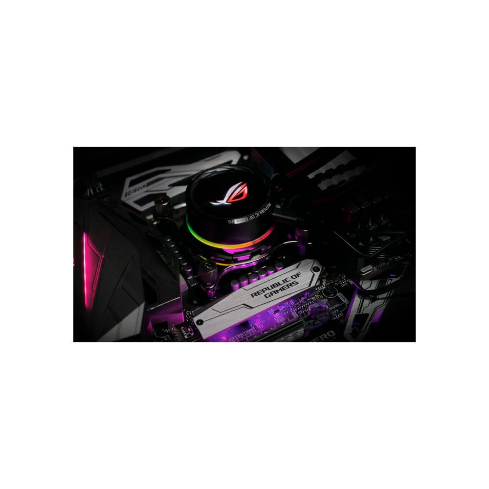 Cooler Cpu Líquido Asus Rog Ryuo 120 Con Pantalla Oled De 120 Mm ...
