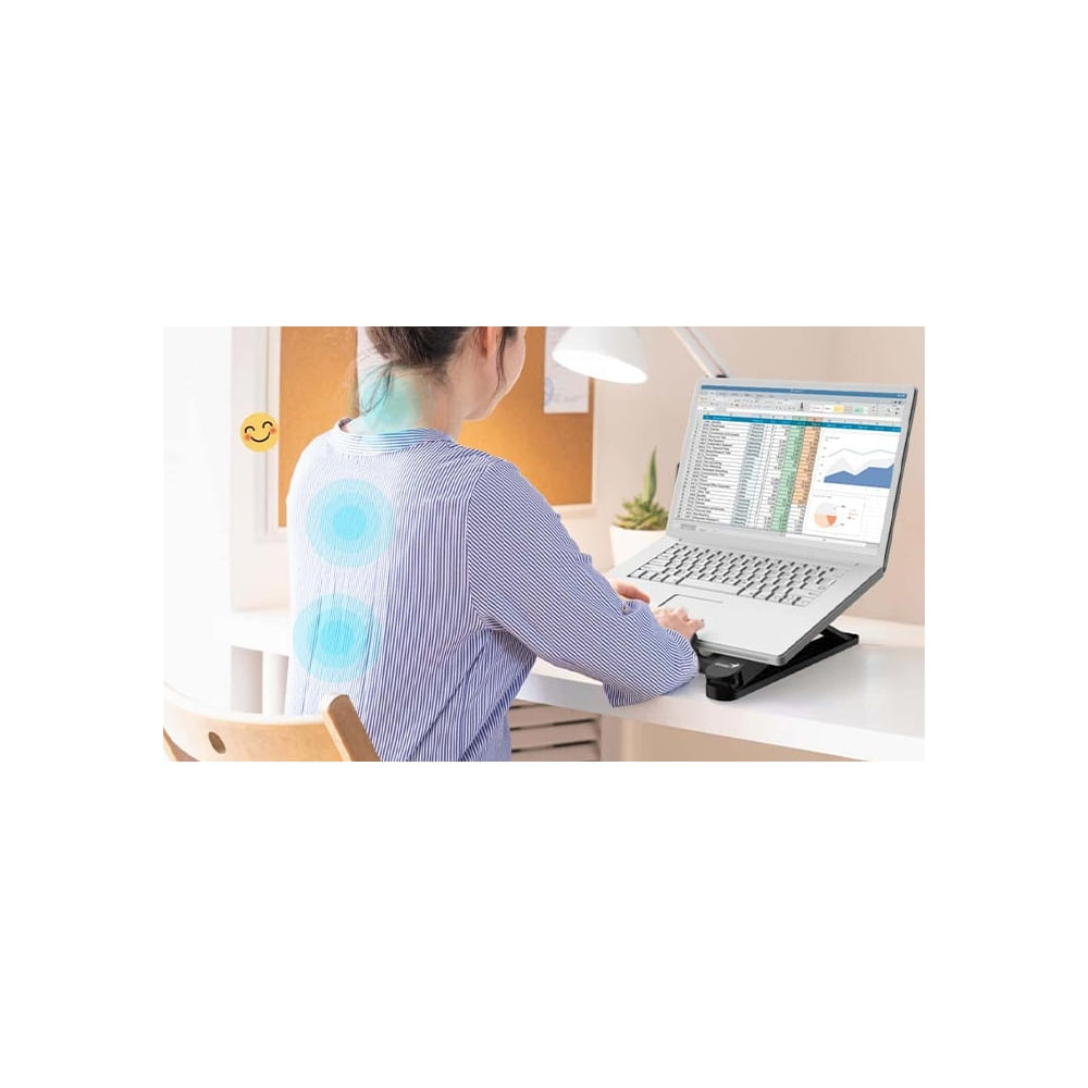 Soporte Para Laptop Genius G-Stand M200 Negro, Compatible Con Pantallas ...