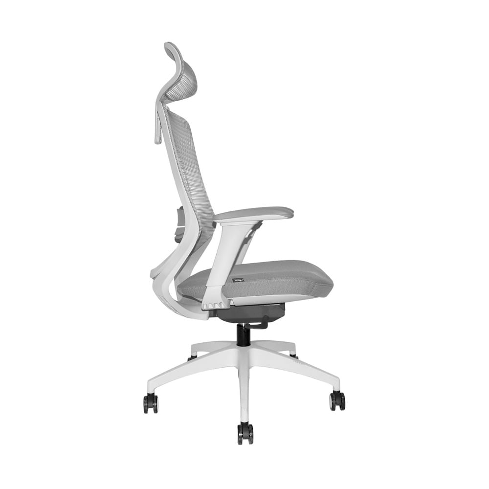 Silla Ergonómica Reclinable Con Slider Brazo 4D. Loop Pro Gris Ofideas ...