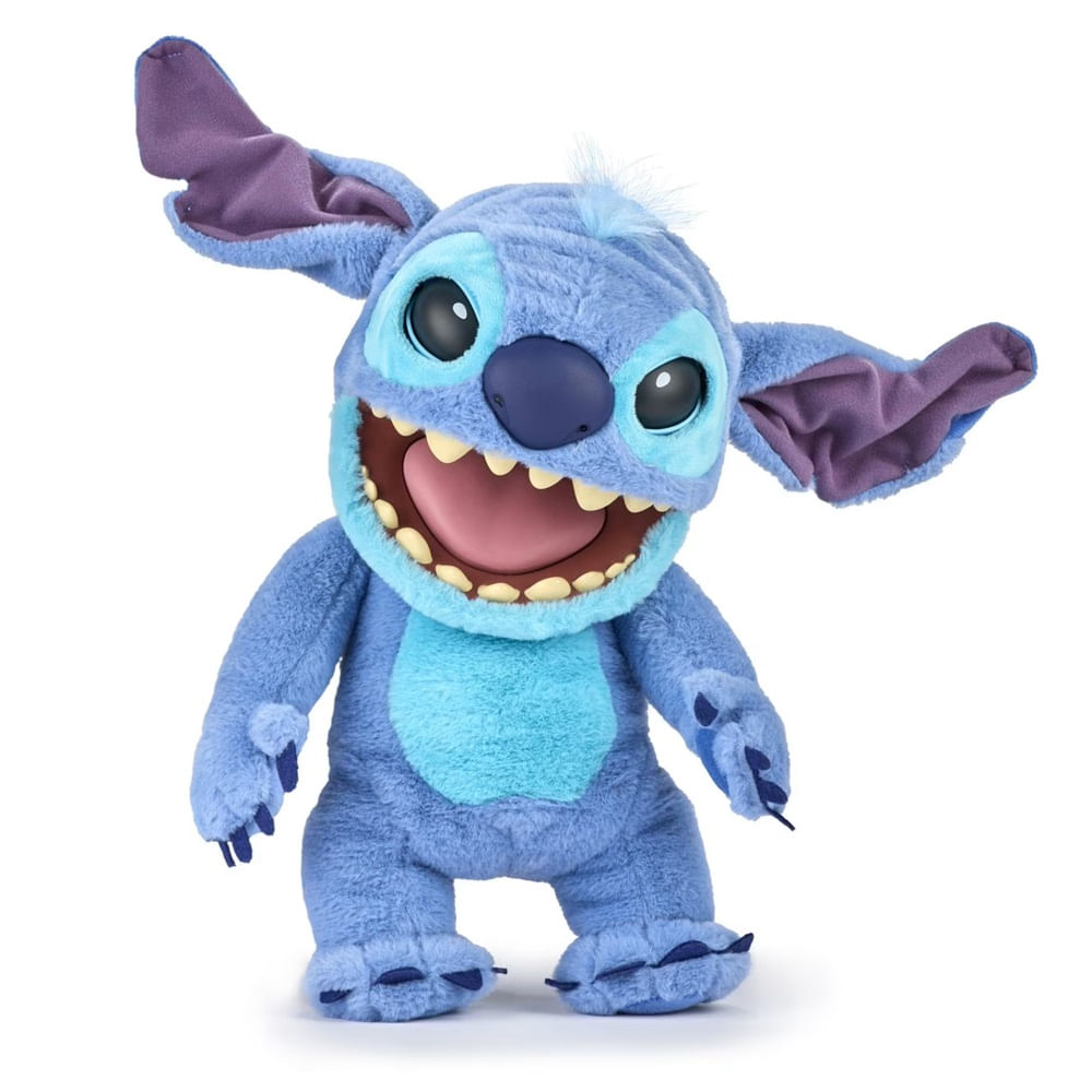 Marioneta Disney Stitch 45 cm Animatronico +100 Reacciones - Real Plaza