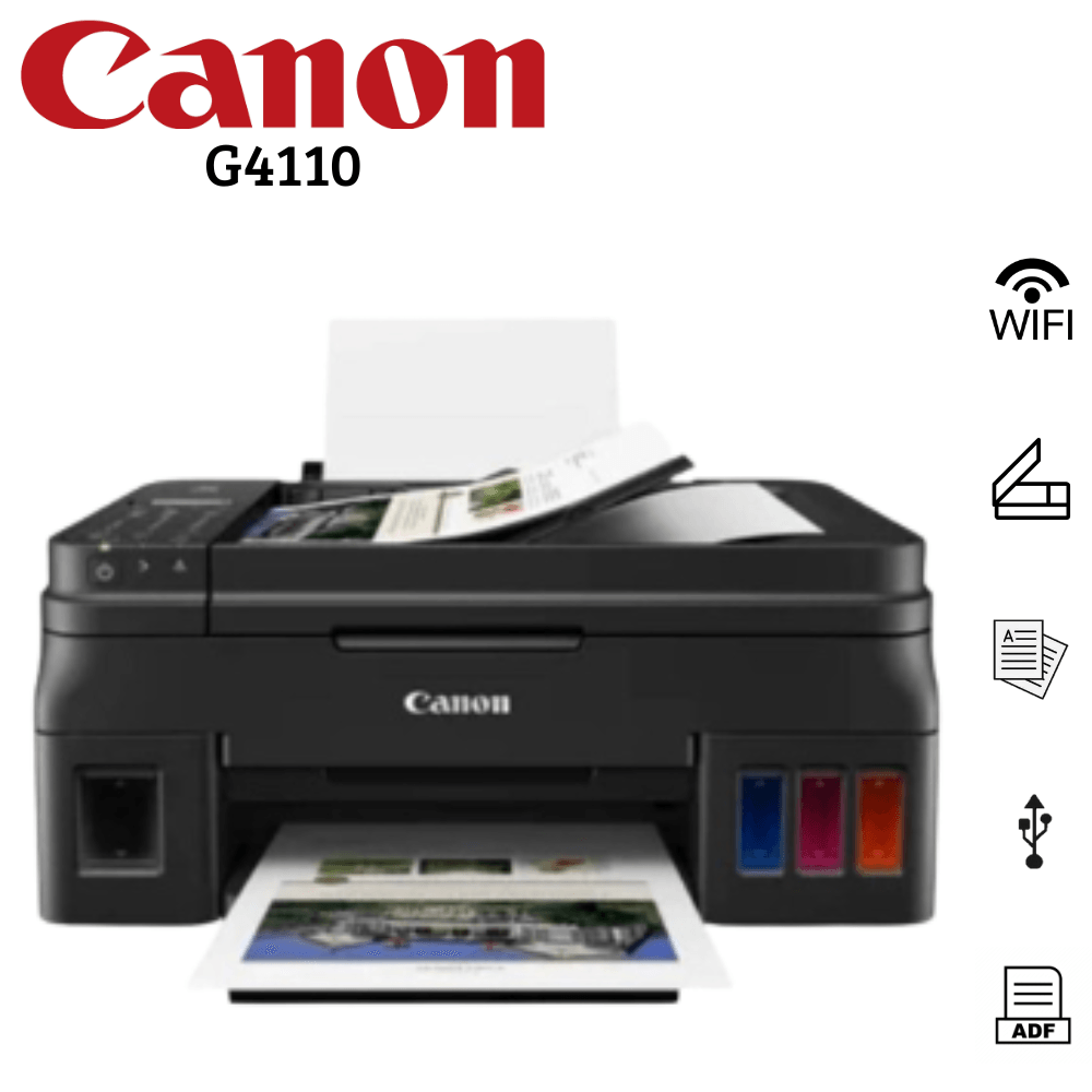 Impresora Canon G4110 Pixma Multifuncional ADF - Real Plaza