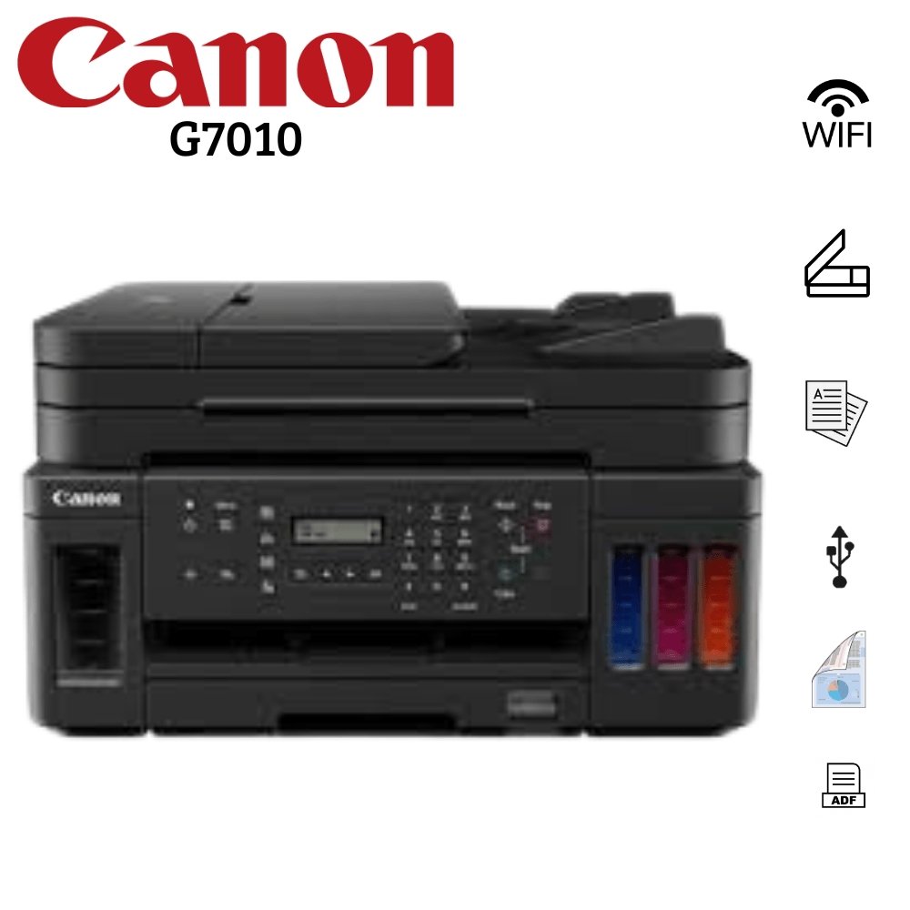 Impresora Multifuncional Canon Pixma G7010 Wifi Adf Duplex - Real Plaza