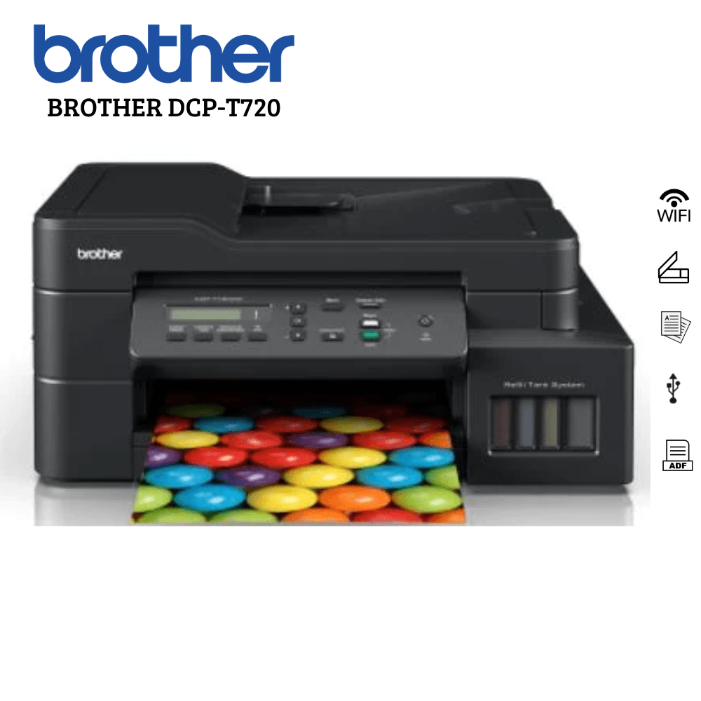 Impresora Multifuncional Brother Dcp-T720w Wifi Duplex - Real Plaza