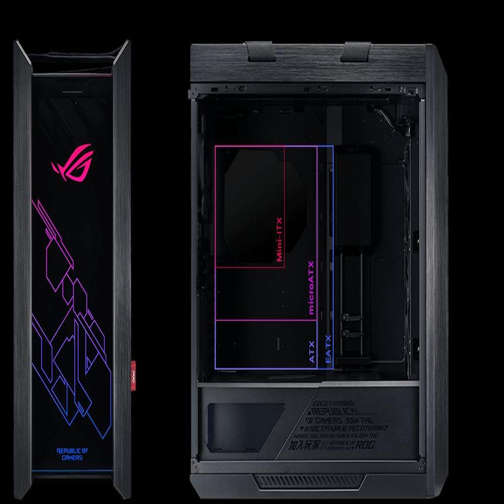 Case ASUS ROG Strix Helios Mid - Tower EATX Negro - Real Plaza