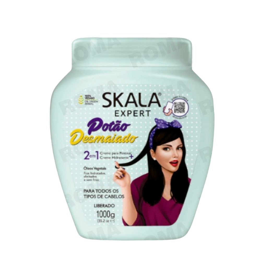 PACK 2 CREMA TRATAMIENTO CAPILAR SKALA PELO DESMAIADO - Real Plaza