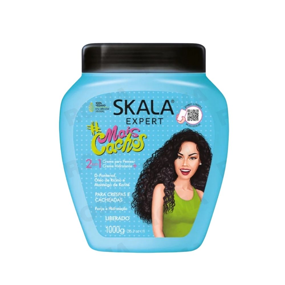 PACK 3 CREMA TRATAMIENTO CAPILAR SKALA MAIS CACHOS - Real Plaza