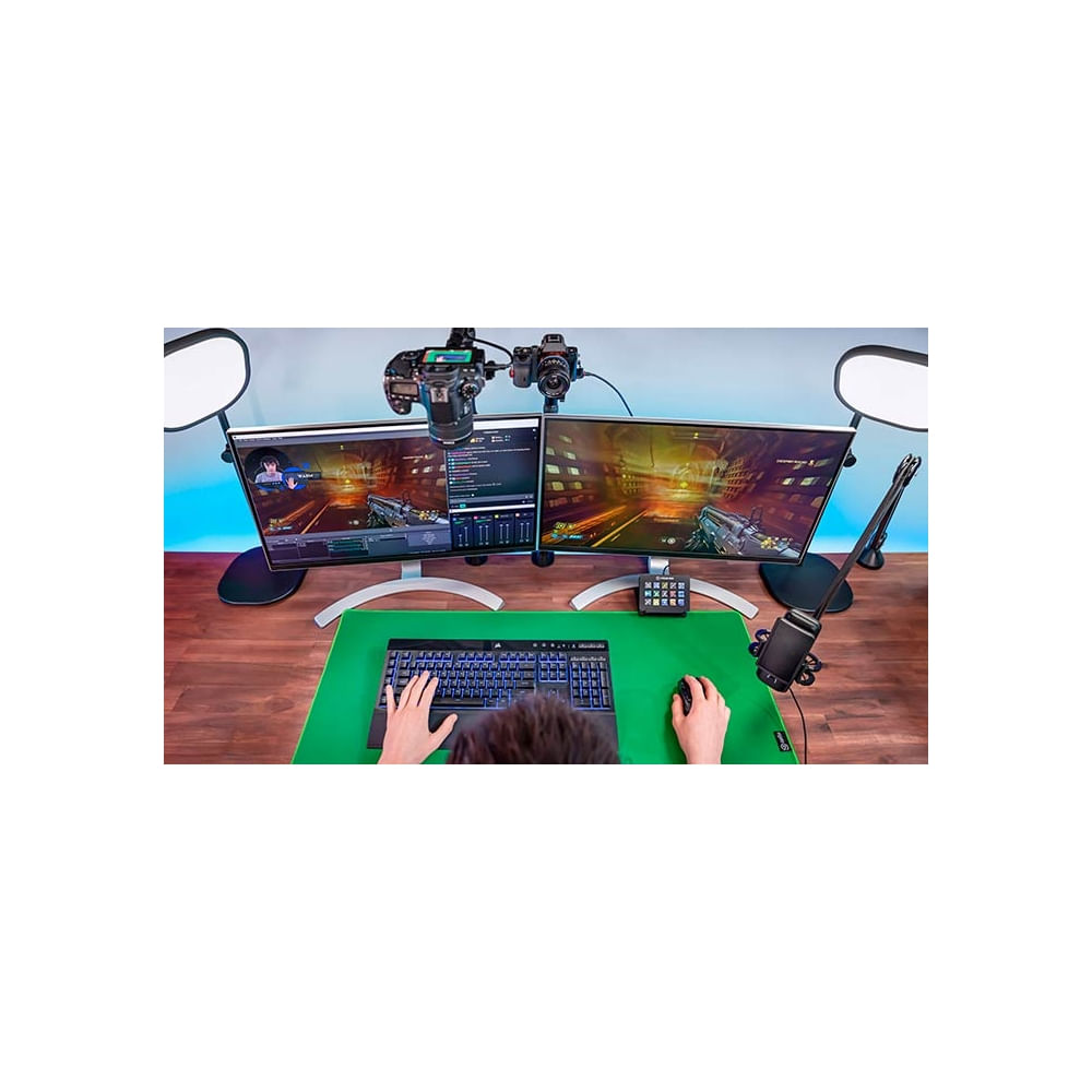 Elgato Pad Mouse Verde Para Streaming - 940Mm X 400Mm X 2Mm, Ideales ...