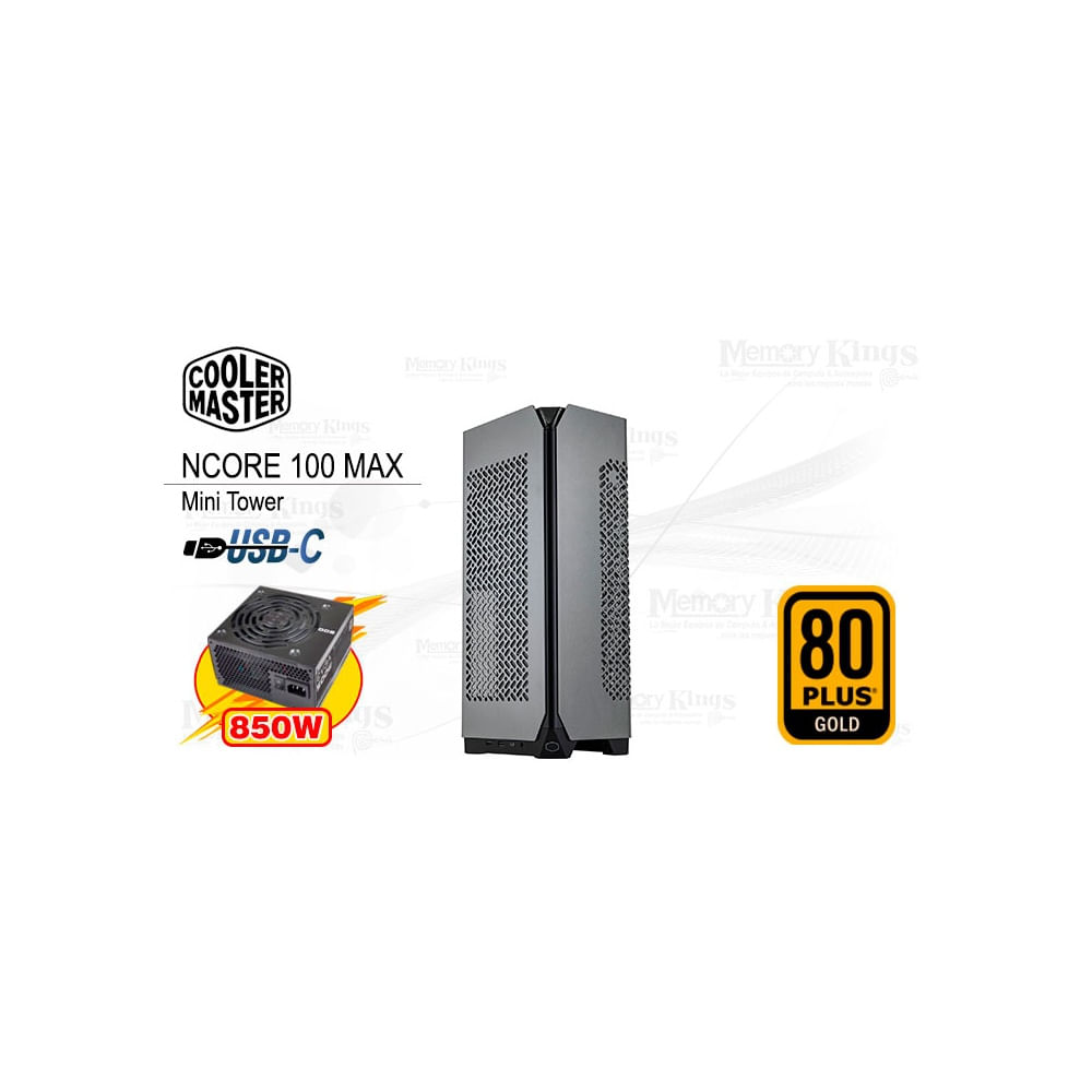 Cooler Master Ncore 100 Max Mini Itx - Caja Mini Tower 850W 80 Plus ...