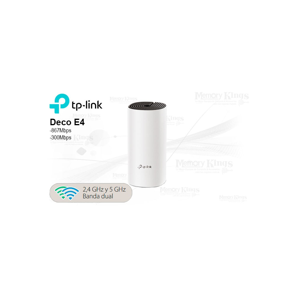 Router Tp-Link Deco E4 Ac1200 Mesh, Doble Banda, Ideal Para Conexión ...