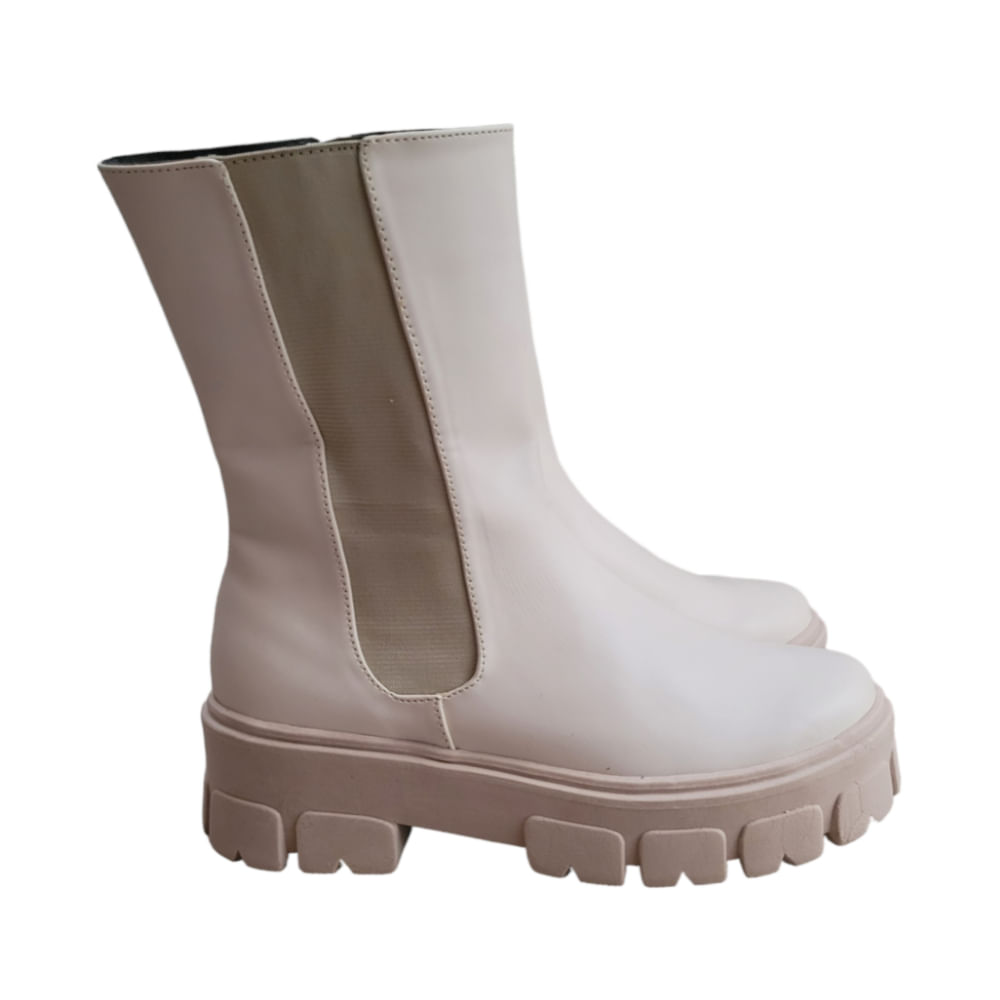 Botines para Mujer Daisy Shoes Modelo Norma Hueso - Real Plaza