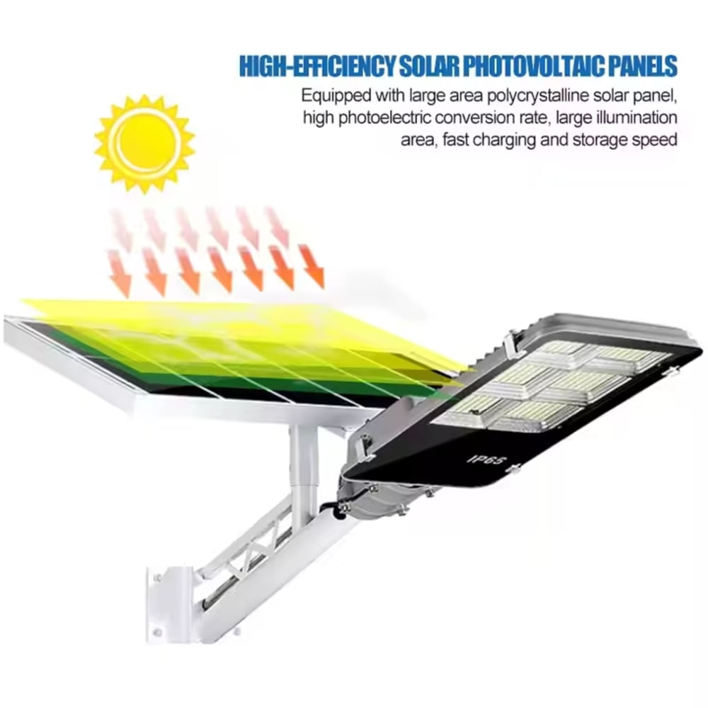 Lampara Pastoral Reflector LED Solar Luz Blanca 300W TOP89 IP67 SIN ...