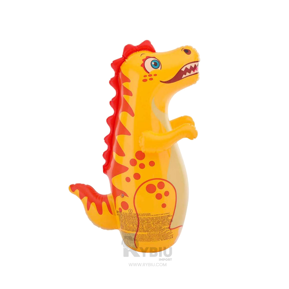 Porfiado Inflable Ideal para Entrenar Fuerza de Dinosaurio - Real Plaza