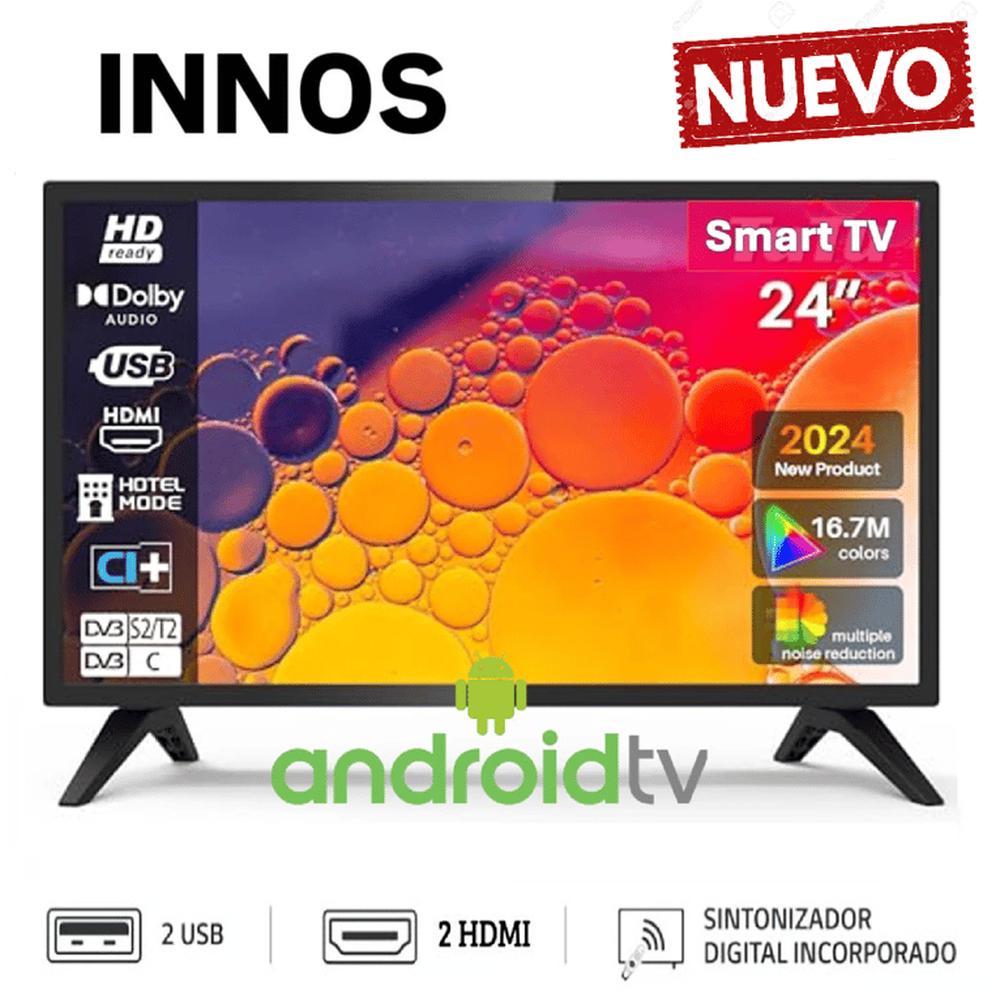 Led Innos 24 Pulgadas Smart Android TV S2401KU - Real Plaza