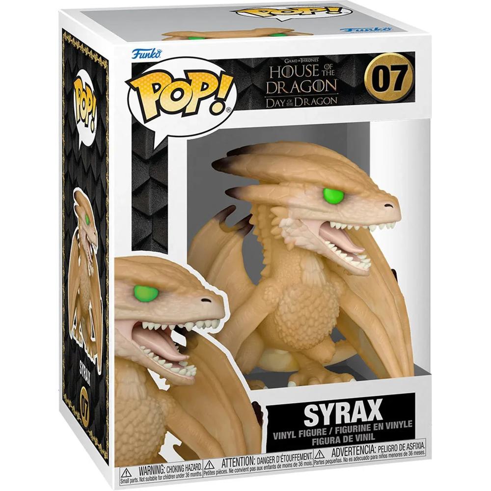 Funko Pop! Televisión: House of the Dragon - Syrax 07 - Real Plaza