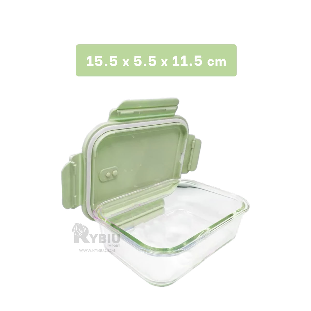 Taper Individual Alimentos Color Verde | RealPlaza.com - Real Plaza