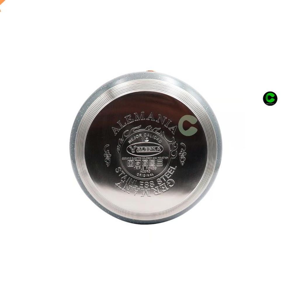 Tetera VALESKA Silbadora De Roca Volcánica 5 Litros VL-MK590 - NEGRO ...