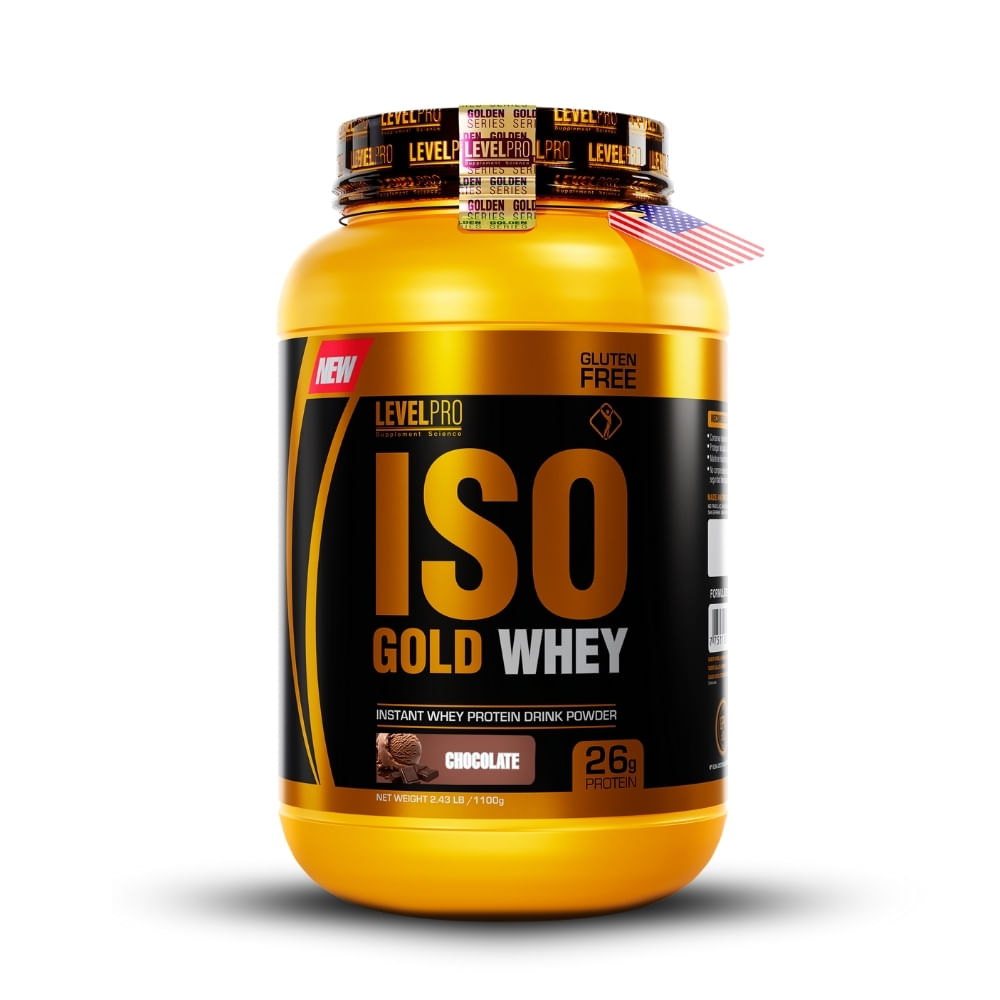 Iso Gold Whey 2.43Lbs Rich Chocolate Pack X2 - Real Plaza