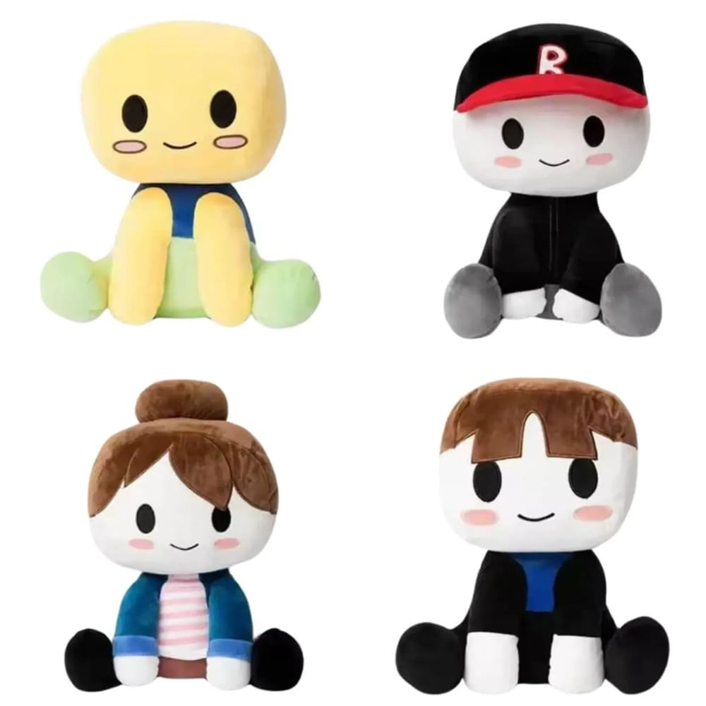 Peluche Roblox Avatar Pelo NiñaTocino Blox Buddies Mide 20 cms - Real Plaza